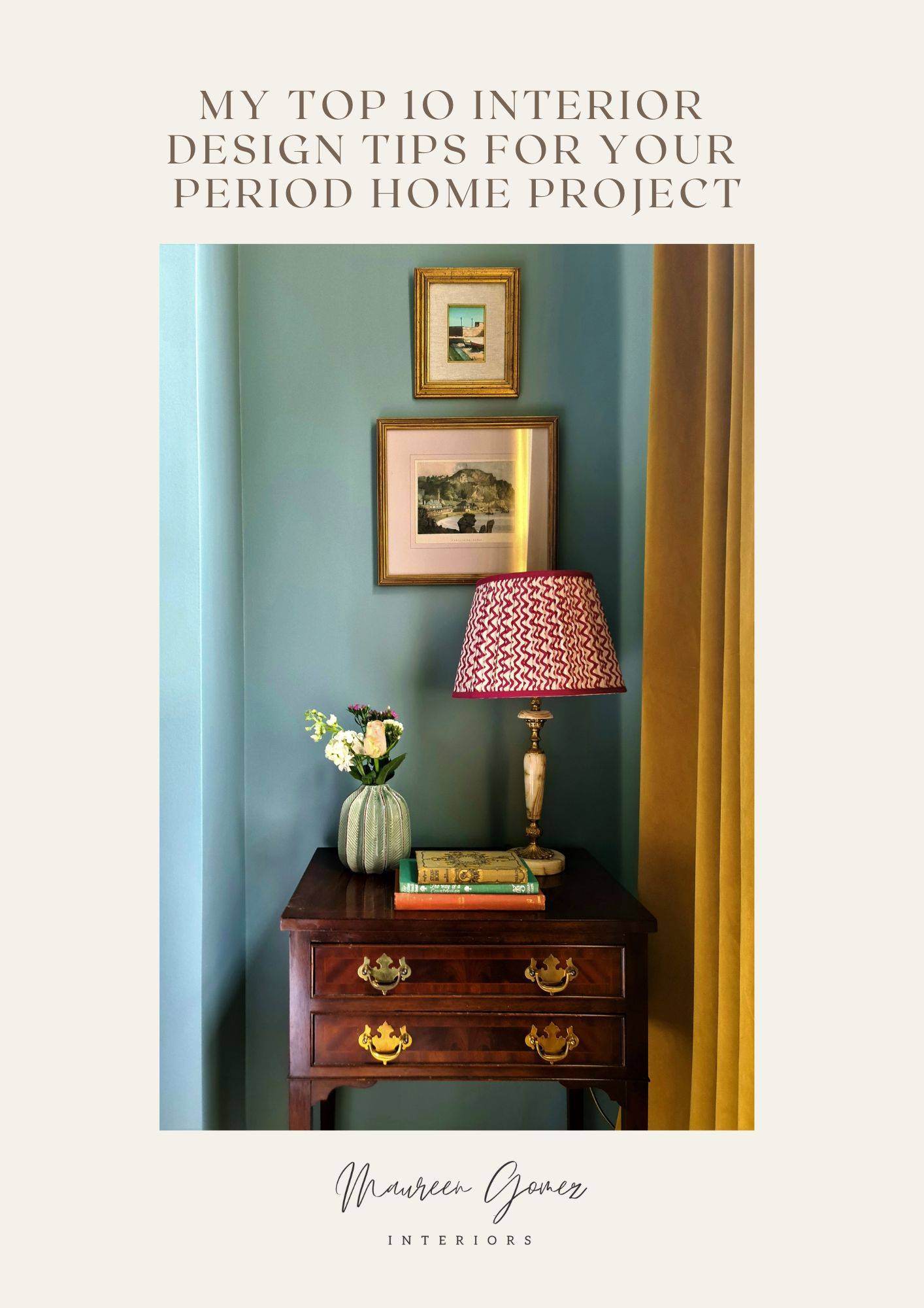 Maureen Gomez Interiors, interior designer Hammersmith